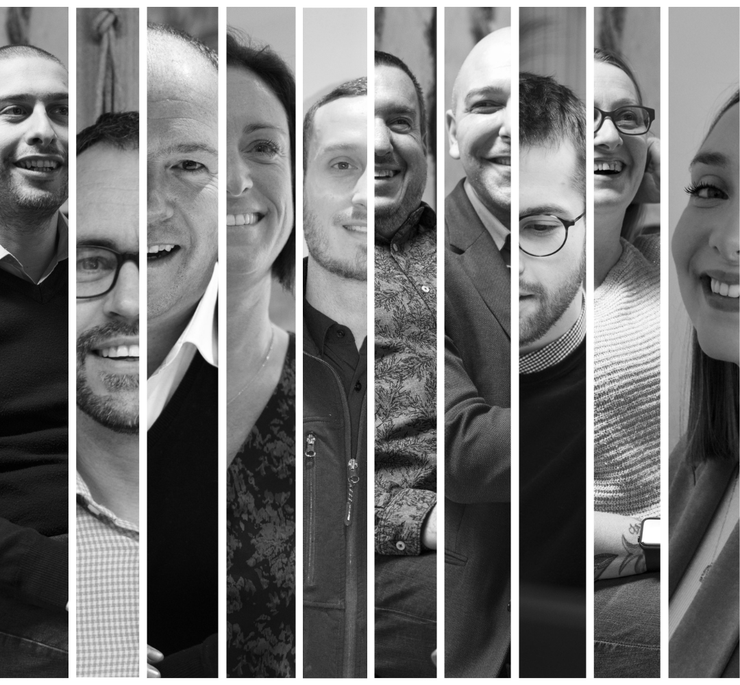 The Barbarich team, a group of over 25 people!